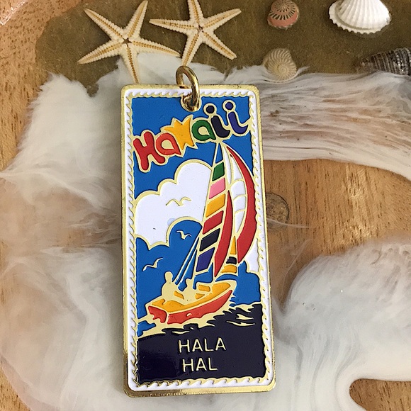 Vintage | Jewelry | Halhala Name 984 Vtg Hawaiian Pendant | Poshmark
